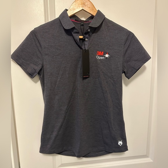 Greyson | Tops | Nwt Greyson Womens Small Golf Polo Gray Performance ...